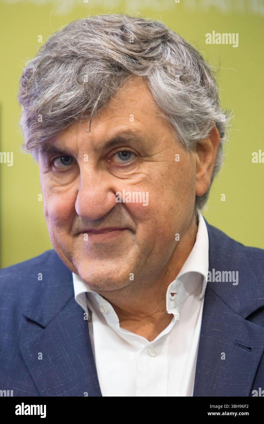 Turin, Italy. 18th May 2025. Founder and CEO of newcleo, Italian ...