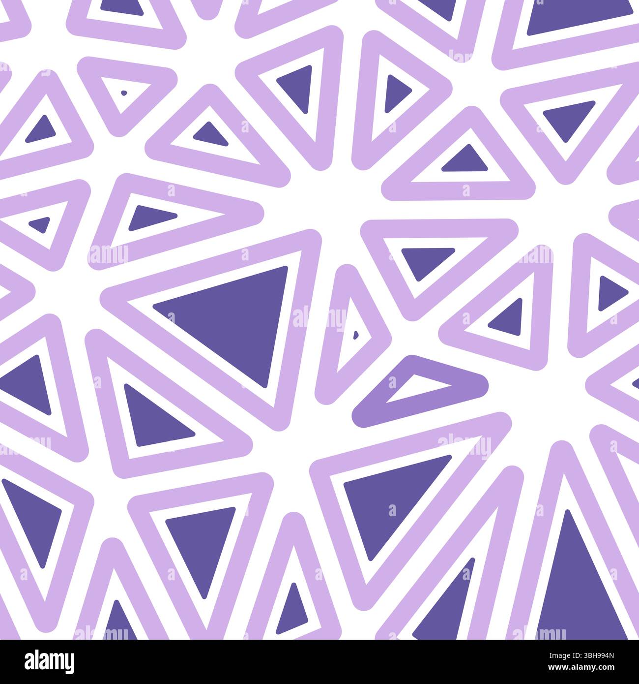 Abstract Background With Geometric Mosaic Shapes Rounded Solid Shapes In Frames Big Triangles