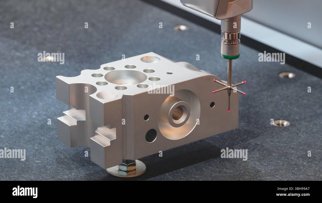 Probe cmm on milling hi-res stock photography and images - Alamy