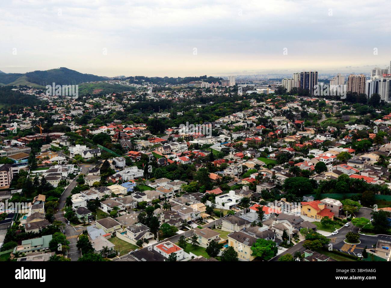 aerial view of Alphaville near Sao Paulo, Brazil Stock Photo - Alamy