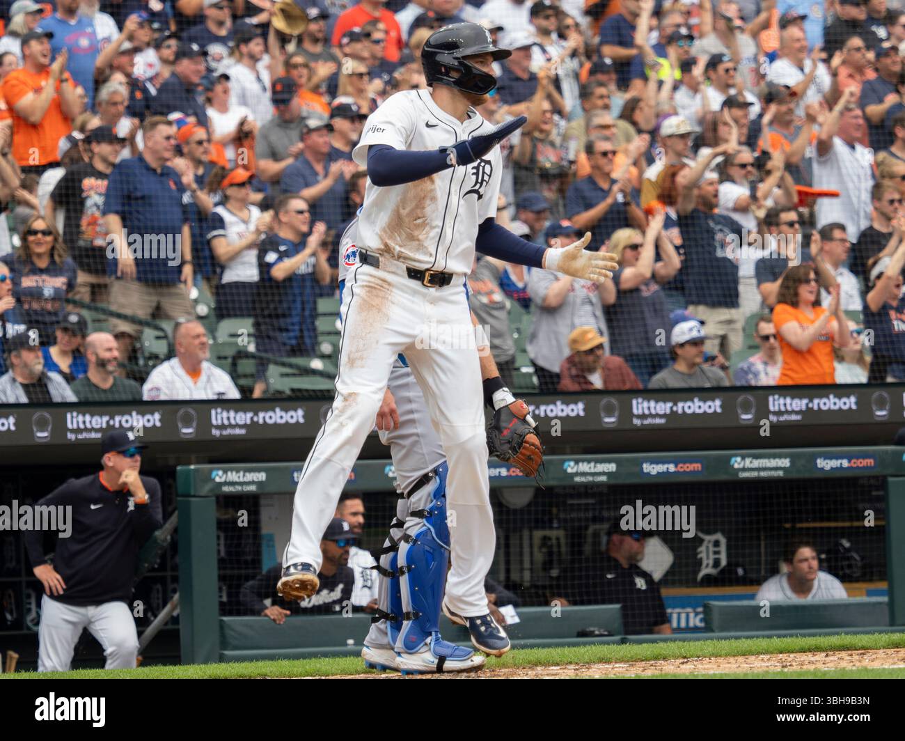 DETROIT, MI - JUNE 08: Detroit Tigers outfielder Parker Meadows (22 ...