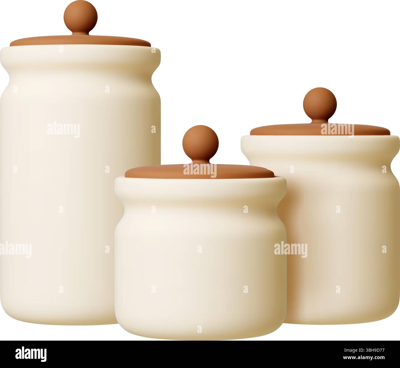 Clay storage jars Stock Vector Images - Alamy