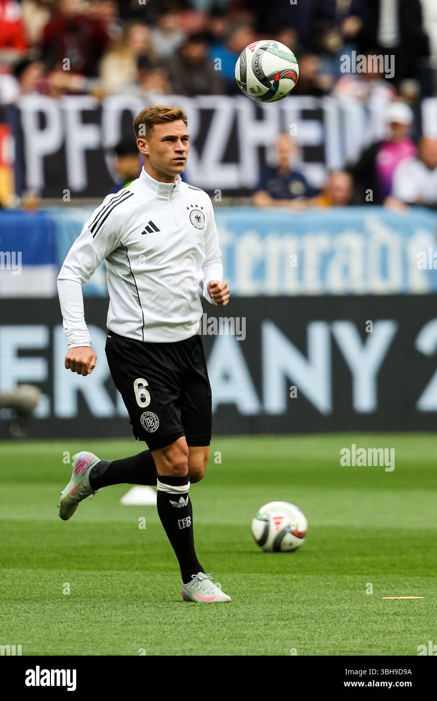 Stuttgart, Deutschland. 08th June, 2025. Joshua Kimmich (Deutschland ...