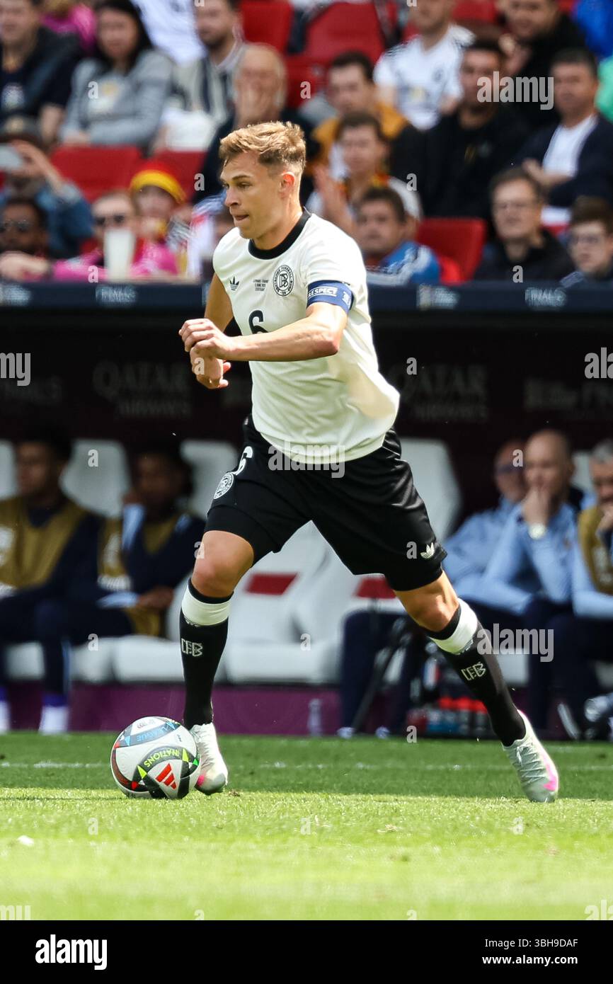 Stuttgart, Deutschland. 08th June, 2025. Joshua Kimmich (Deutschland ...
