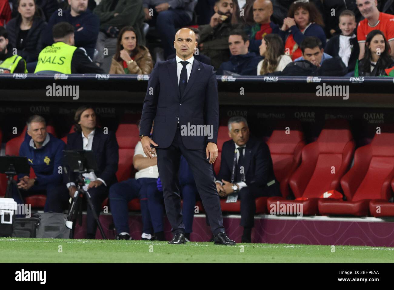 MUNICH, GERMANY - JUNE 8: head coach Roberto Martinez of Portugal ...