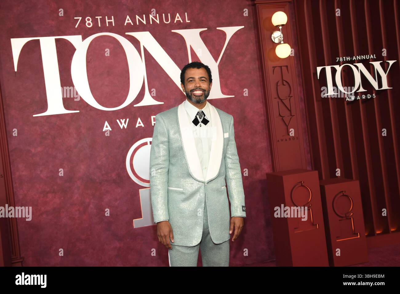 Daveed Diggs arrives at the 78th Tony Awards on Sunday, June 8, 2025 ...