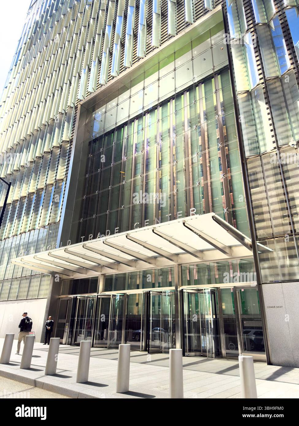 Conde Nast, One World Trade Center, building exterior, New York City ...