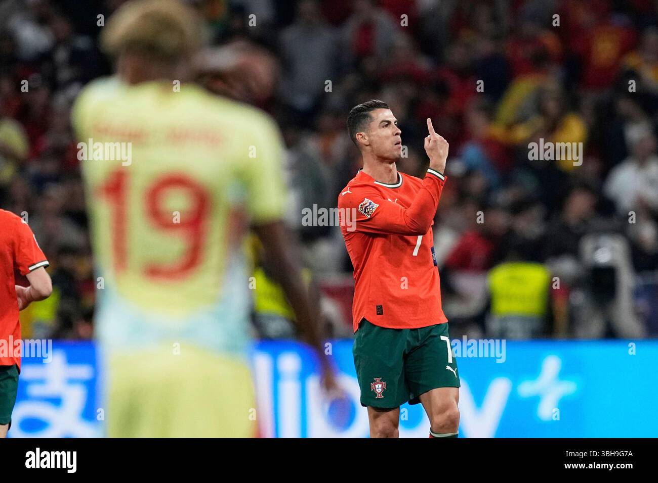 Portugal's Cristiano Ronaldo celebrates scoring his side's 2nd goal ...