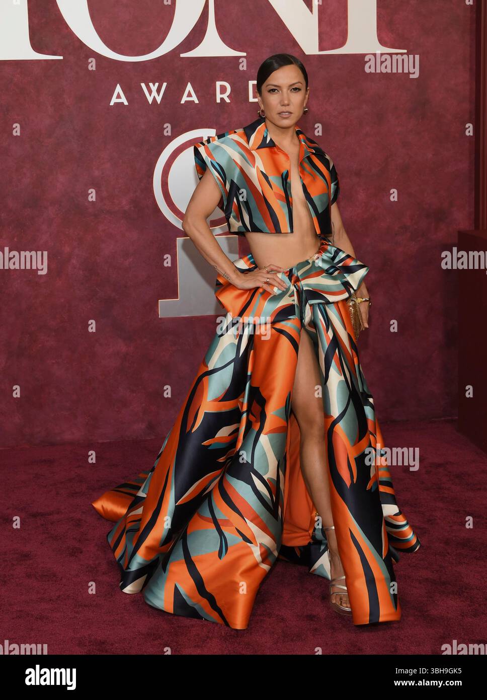 Morgan Marcell arrives at the 78th Tony Awards on Sunday, June 8, 2025 ...