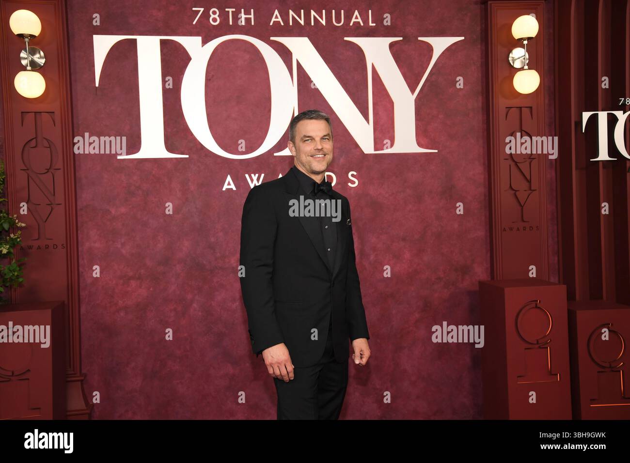 Christopher Nave arrives at the 78th Tony Awards on Sunday, June 8 ...
