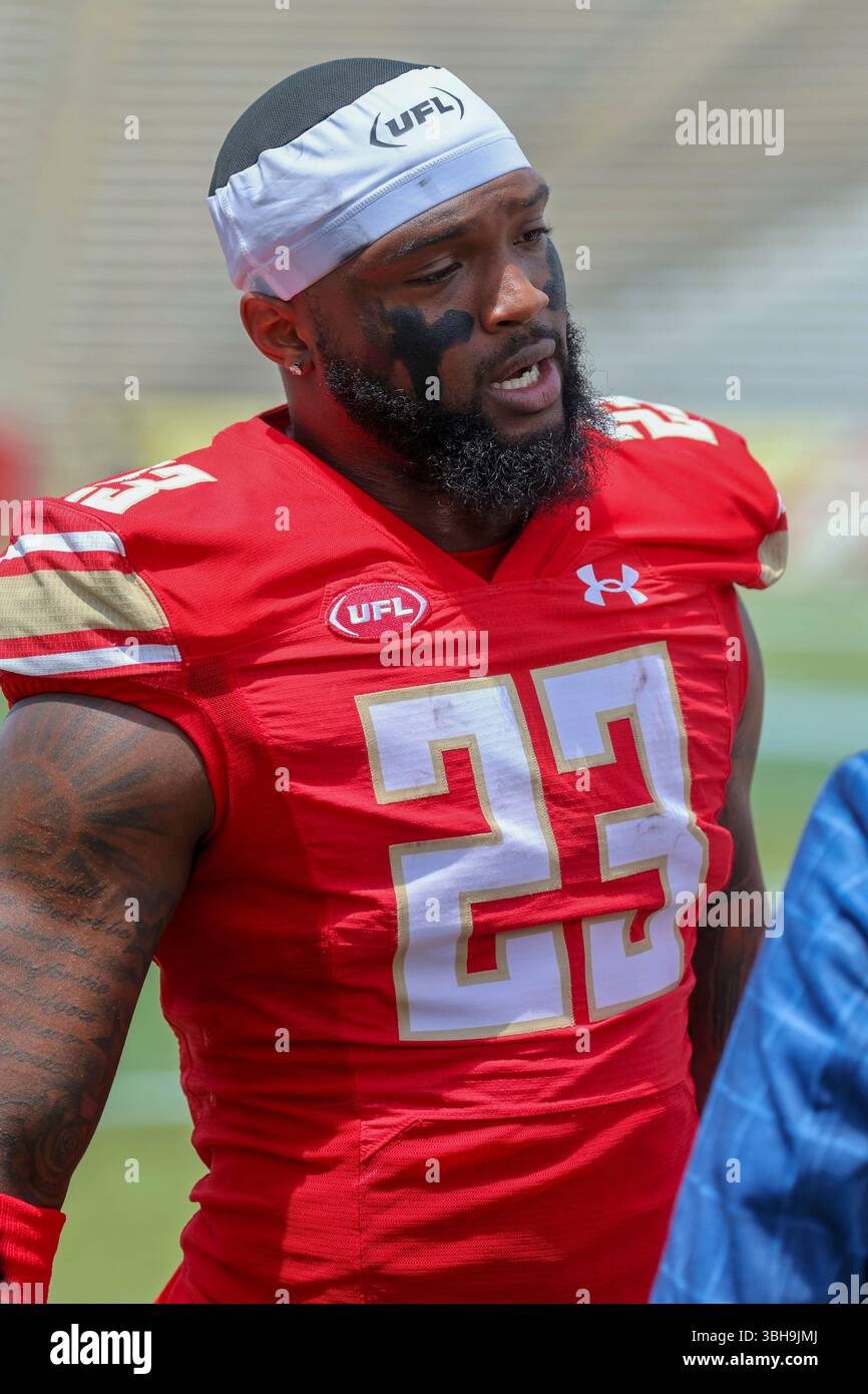 BIRMINGHAM, AL - JUNE 08: Birmingham Stallions Ricky Person Jr. (23 ...