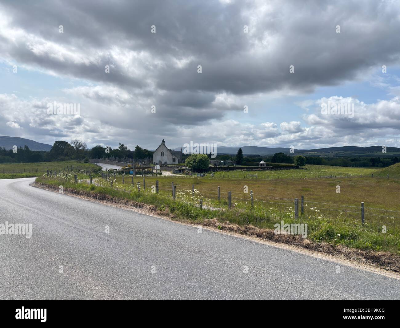 Rural old restored church hi-res stock photography and images - Alamy
