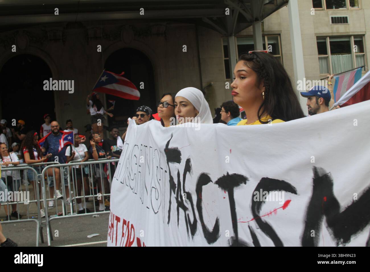 June 8, 2025, New York City, New York: (new) protest at 2025 puerto ...