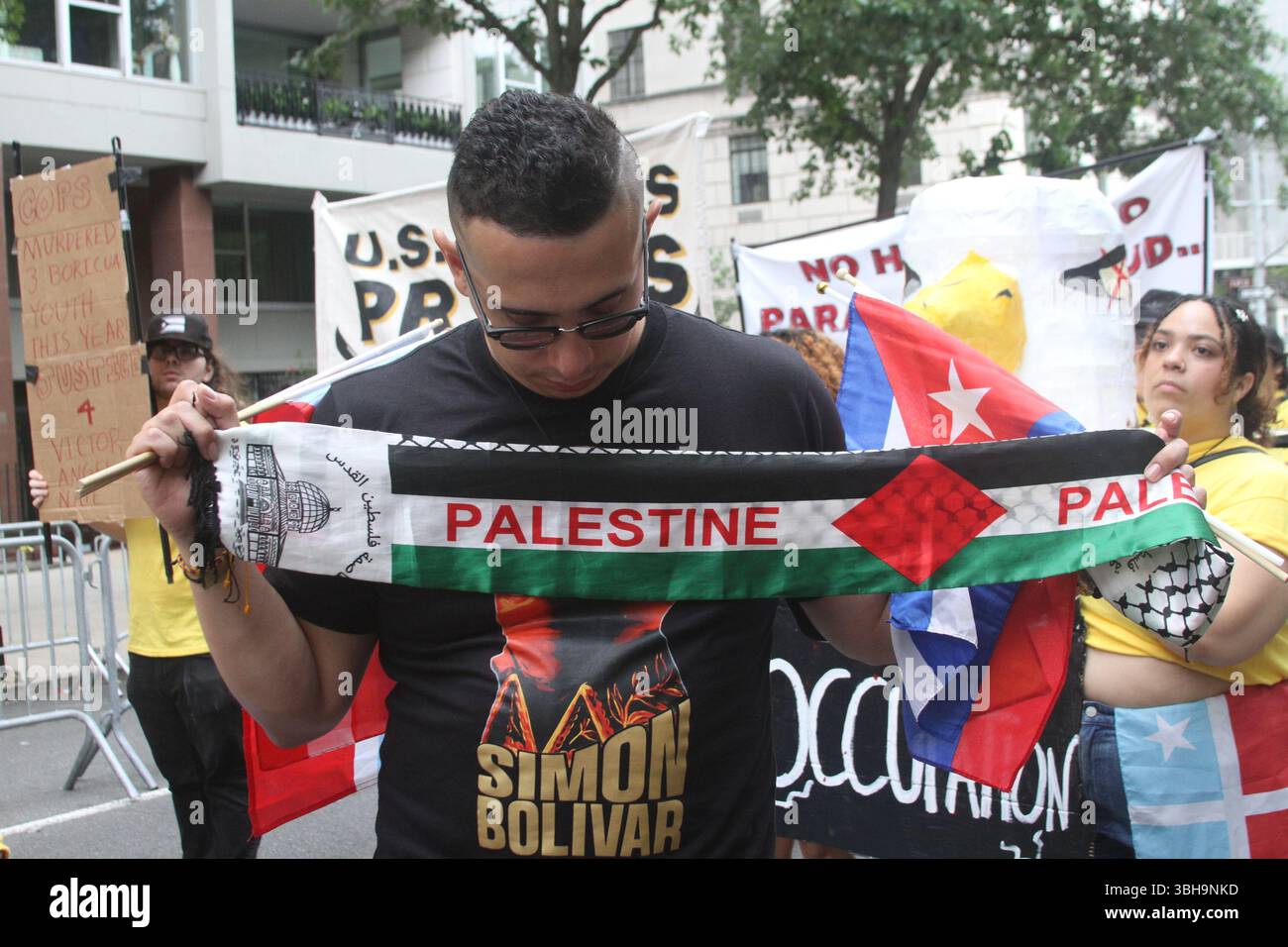 New York, USA. June 8, 2025, New York City, New York: (new) protest at ...