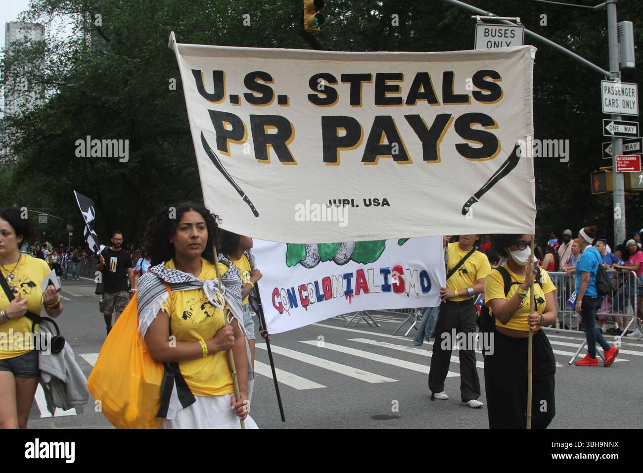 June 8, 2025, New York City, New York: (new) protest at 2025 puerto ...