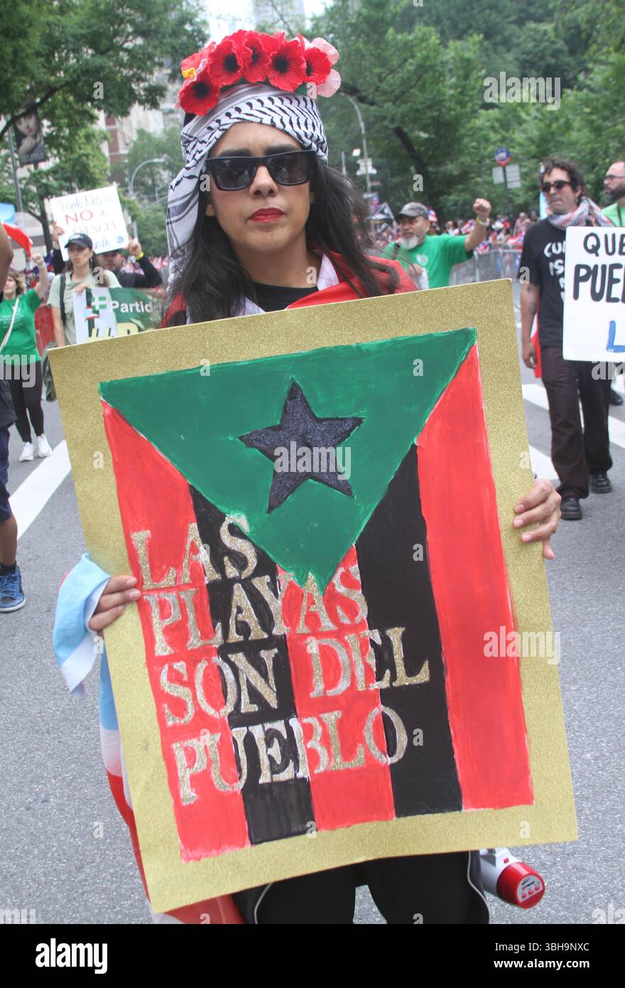 New York, USA. June 8, 2025, New York City, New York: (new) protest at ...
