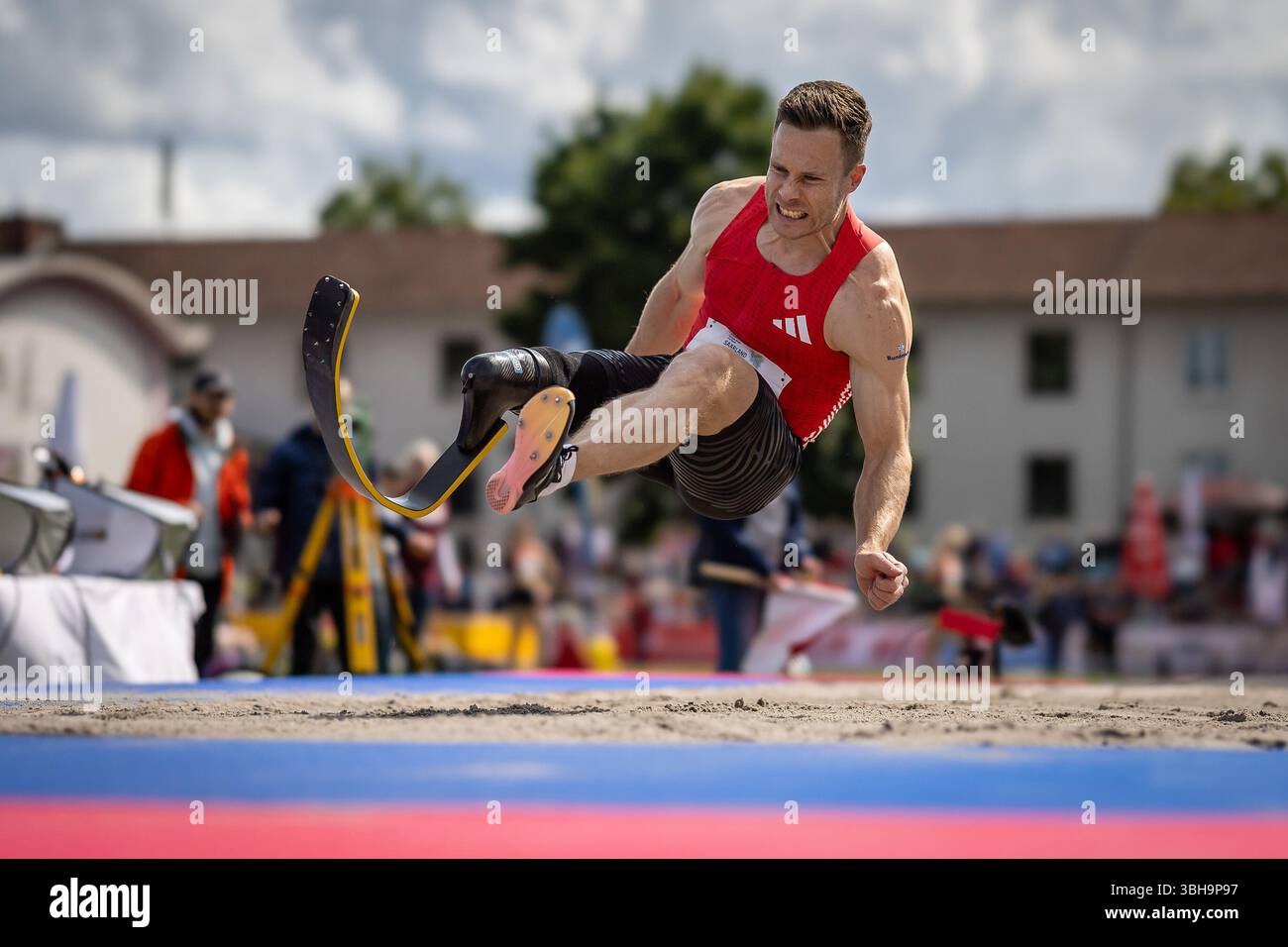 Markus Rehm (GER/TSV Bayer 04 Leverkusen) beim Weitsprung 60 ...