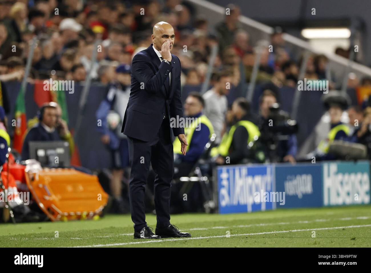 MUNCHEN - Portugal coach Roberto Martinez during the UEFA Nations ...
