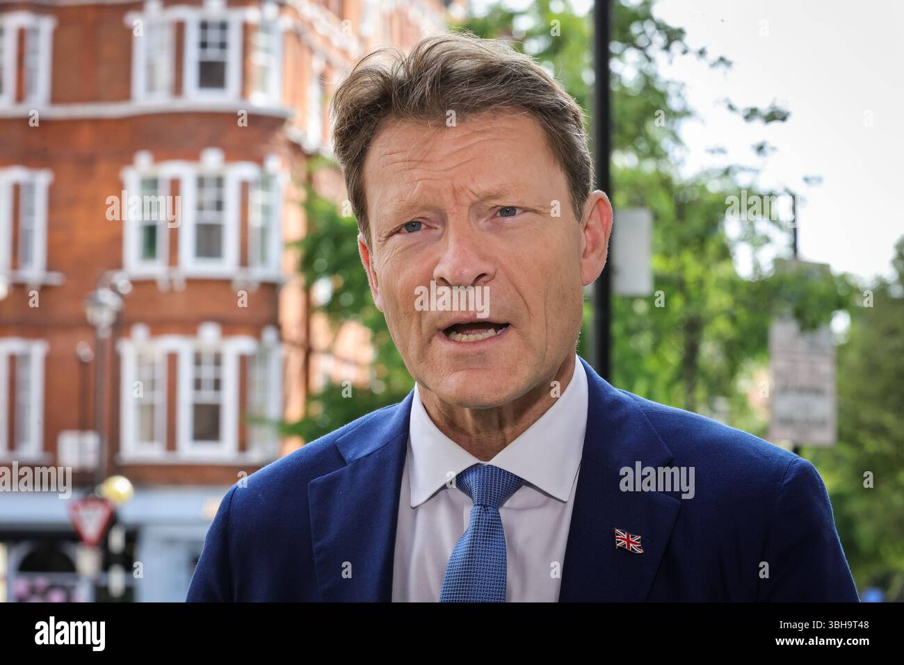 London, UK. 08th June, 2025. Richard Tice, Reform Party Member of ...