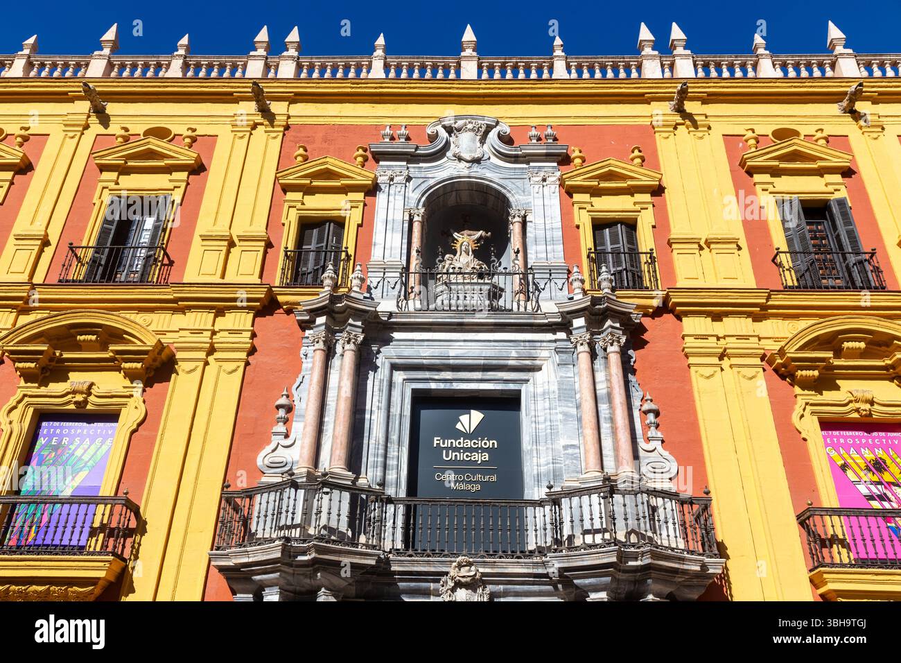 Vibrant Coloured Cultural Center Art Museum Building Exterior, Old City ...