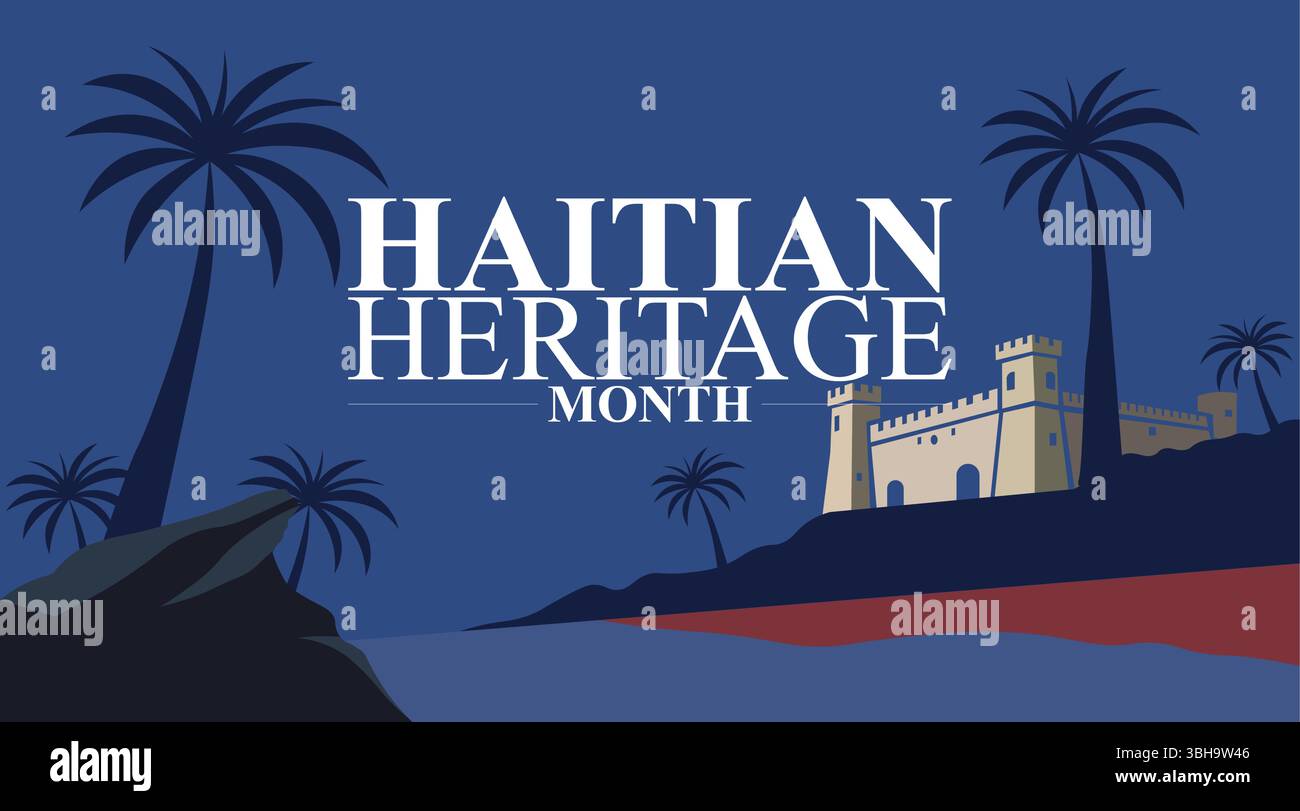 Haitian Heritage Month, Strength, Resilience, and Unity Stock Vector ...
