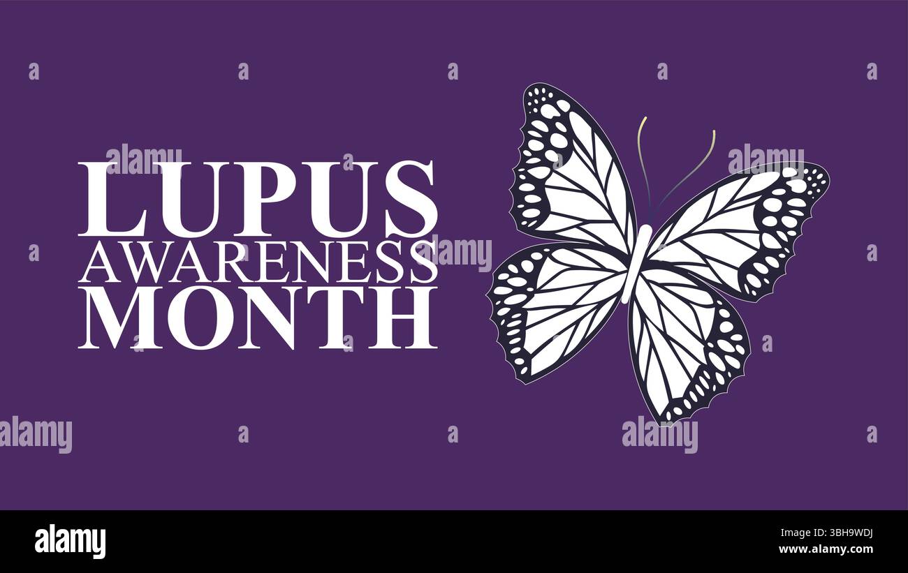 Lupus Awareness Month, Understanding the Invisible Illness Stock Vector ...