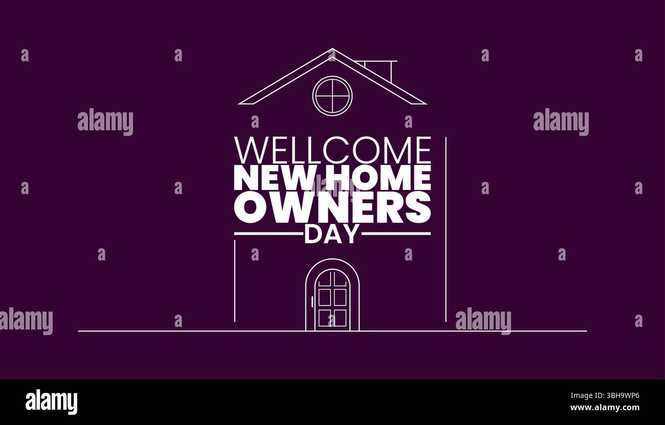 New home owners Stock Vector Images - Alamy