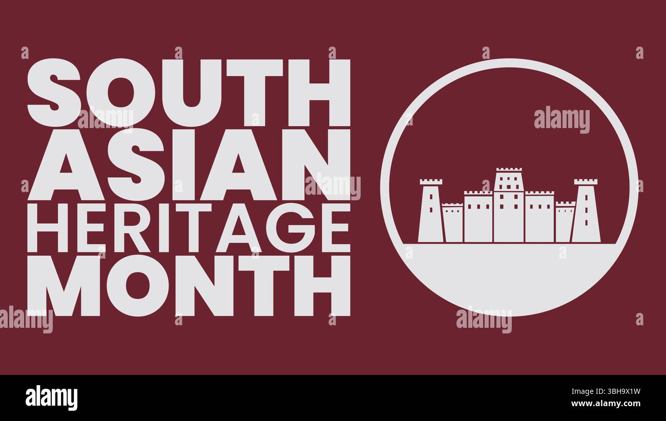 South asian heritage month Stock Vector Images - Alamy