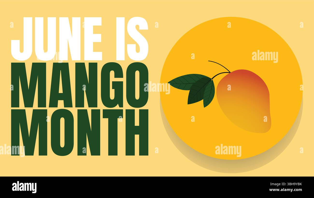 Mango lovers Stock Vector Images - Alamy