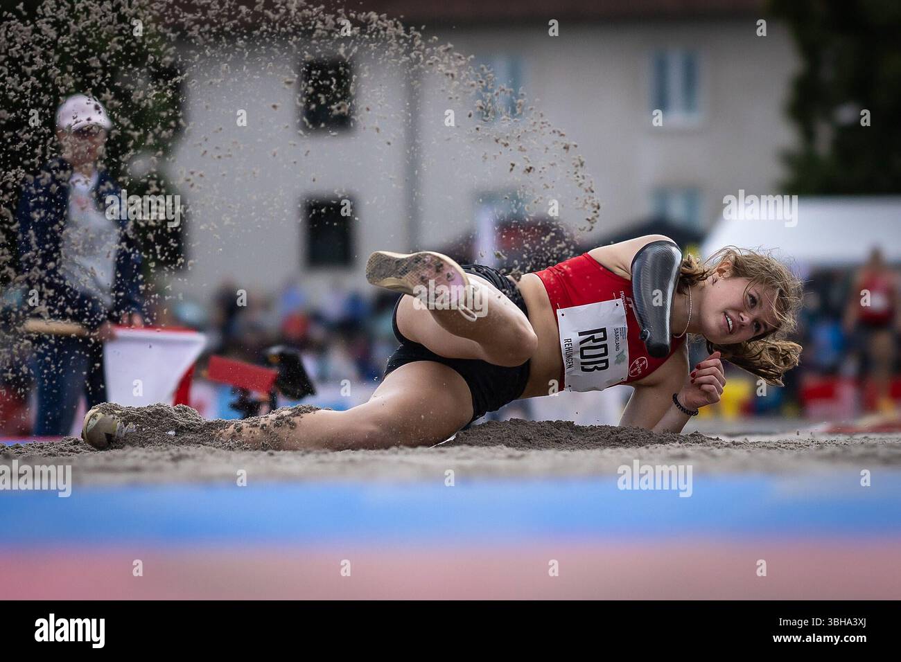 Jule Ro? (GER/TSV Bayer 04 Leverkusen) beim Para-Weitsprung; 60. Internationales ...