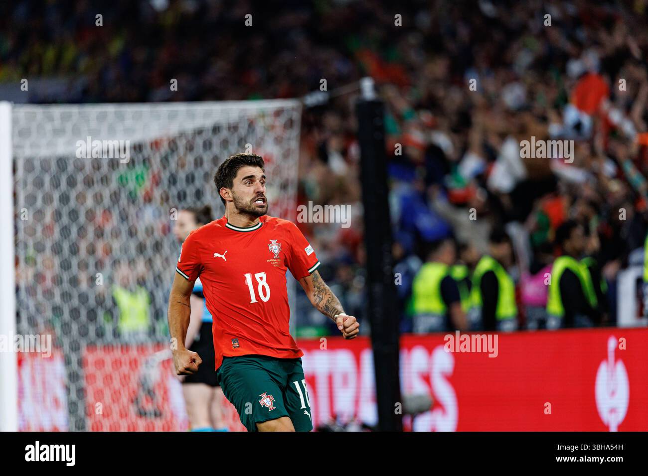 Ruben Neves seen celebrating during UEFA Nations League 2025 final game ...