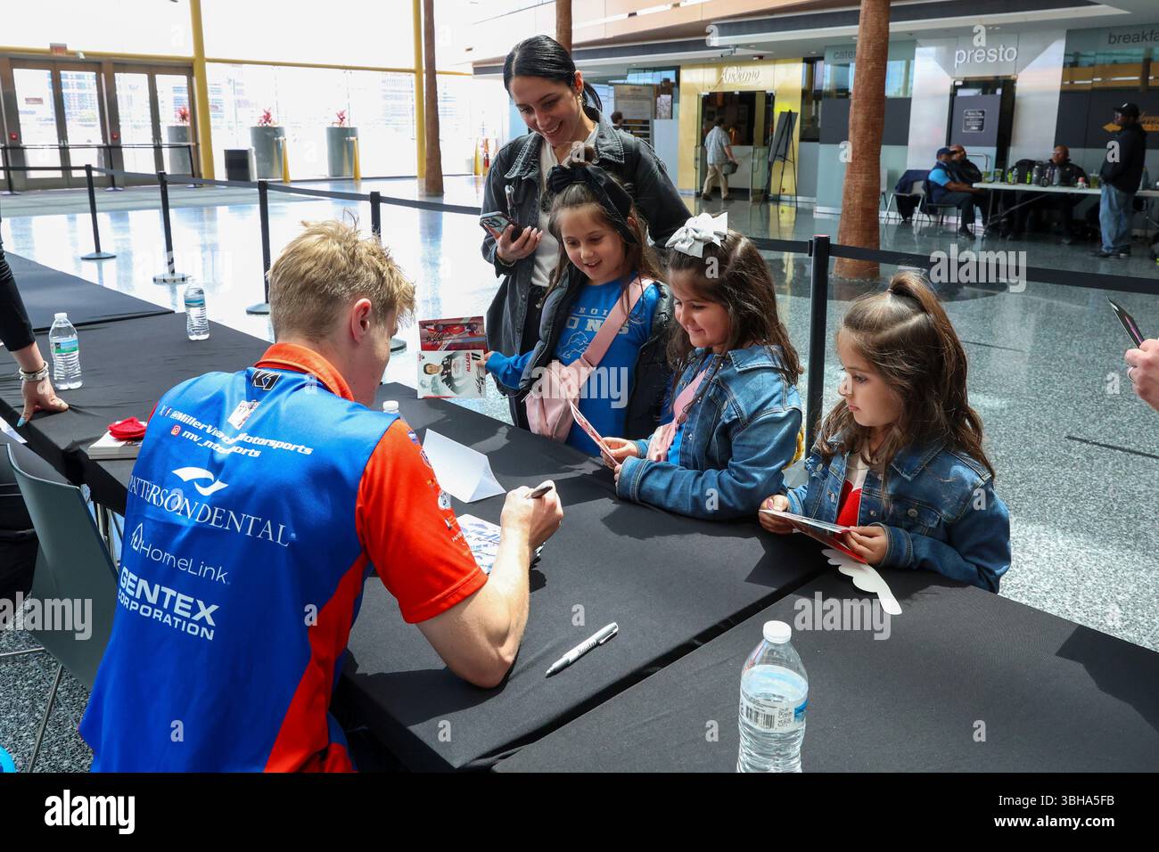 May 31st, 2025: Abel Motorsports driver Jack William Miller (40) signs ...