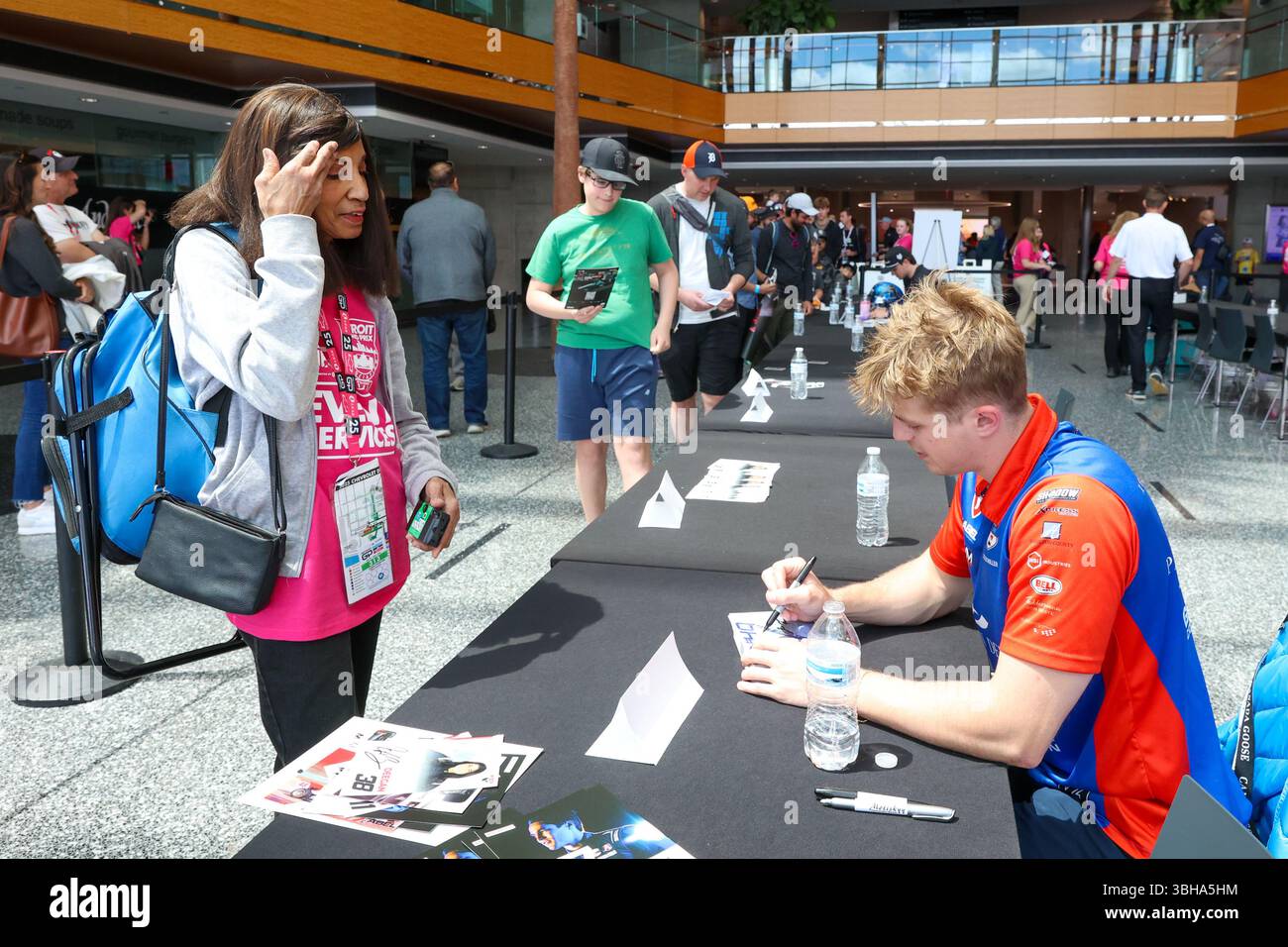 May 31st, 2025: Abel Motorsports driver Jack William Miller (40) signs ...