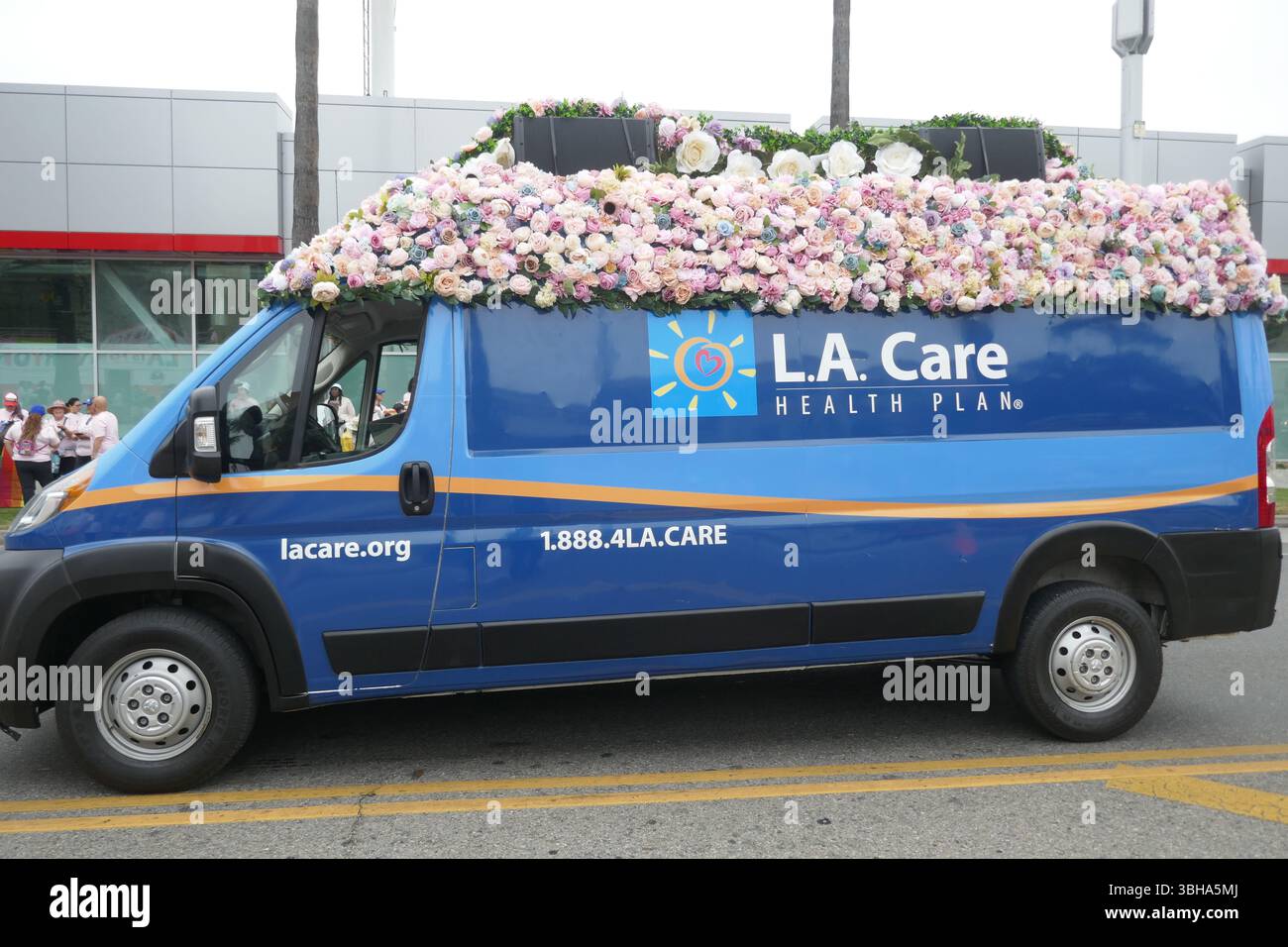Los Angeles, California, USA 8th June 2025 LA Care Van at LA Pride ...