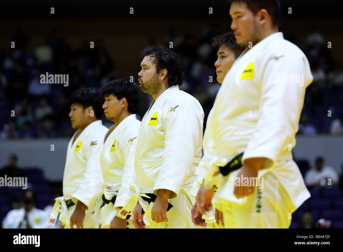 Aaron Phillip Wolf & Park24 team group, JUNE 8, 2025 - Judo : The 75th All Japan Businessmen's ...