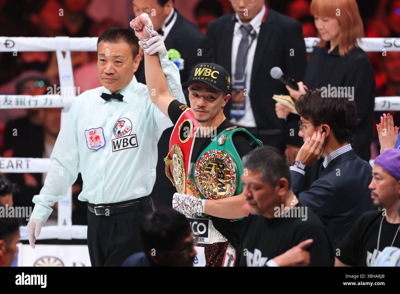 Tokyo, Japan. 6th June, 2025. Junto Nakatani Boxing : WBC and IBF world ...