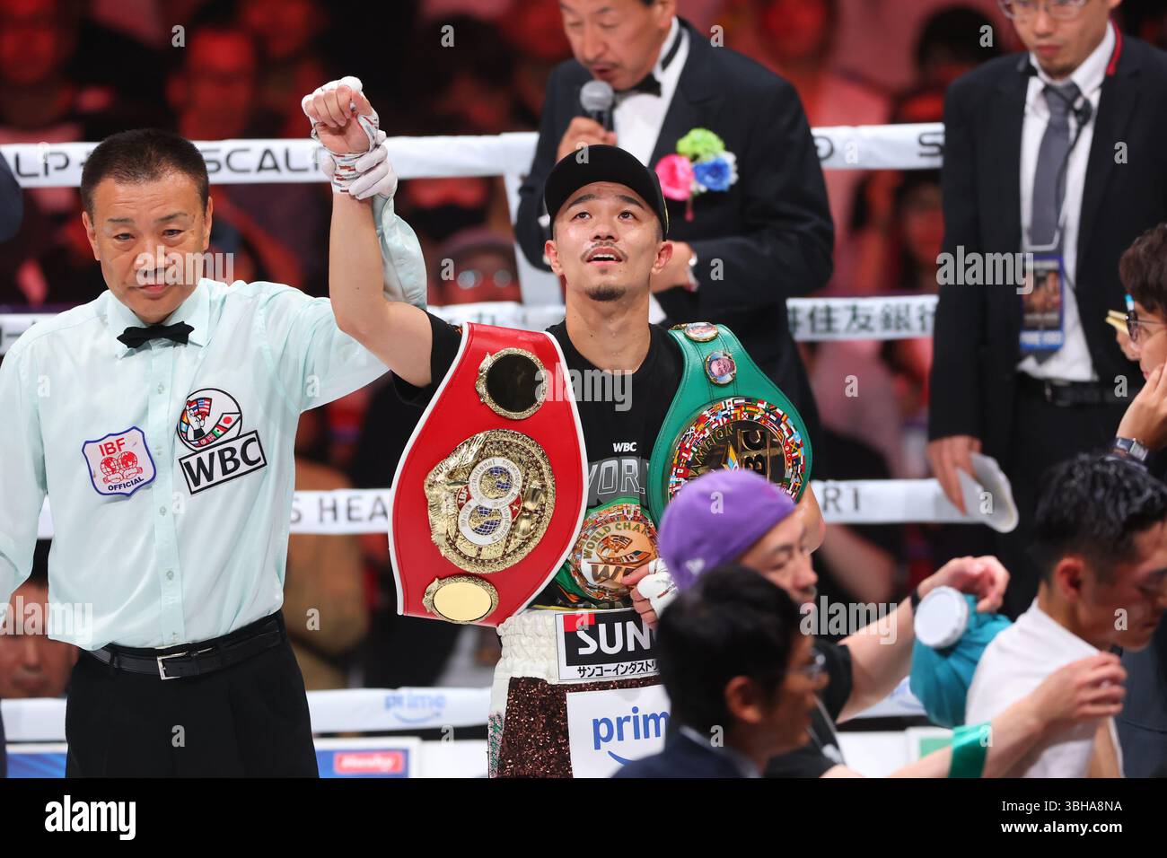 Tokyo, Japan. 6th June, 2025. Junto Nakatani Boxing : WBC and IBF world ...