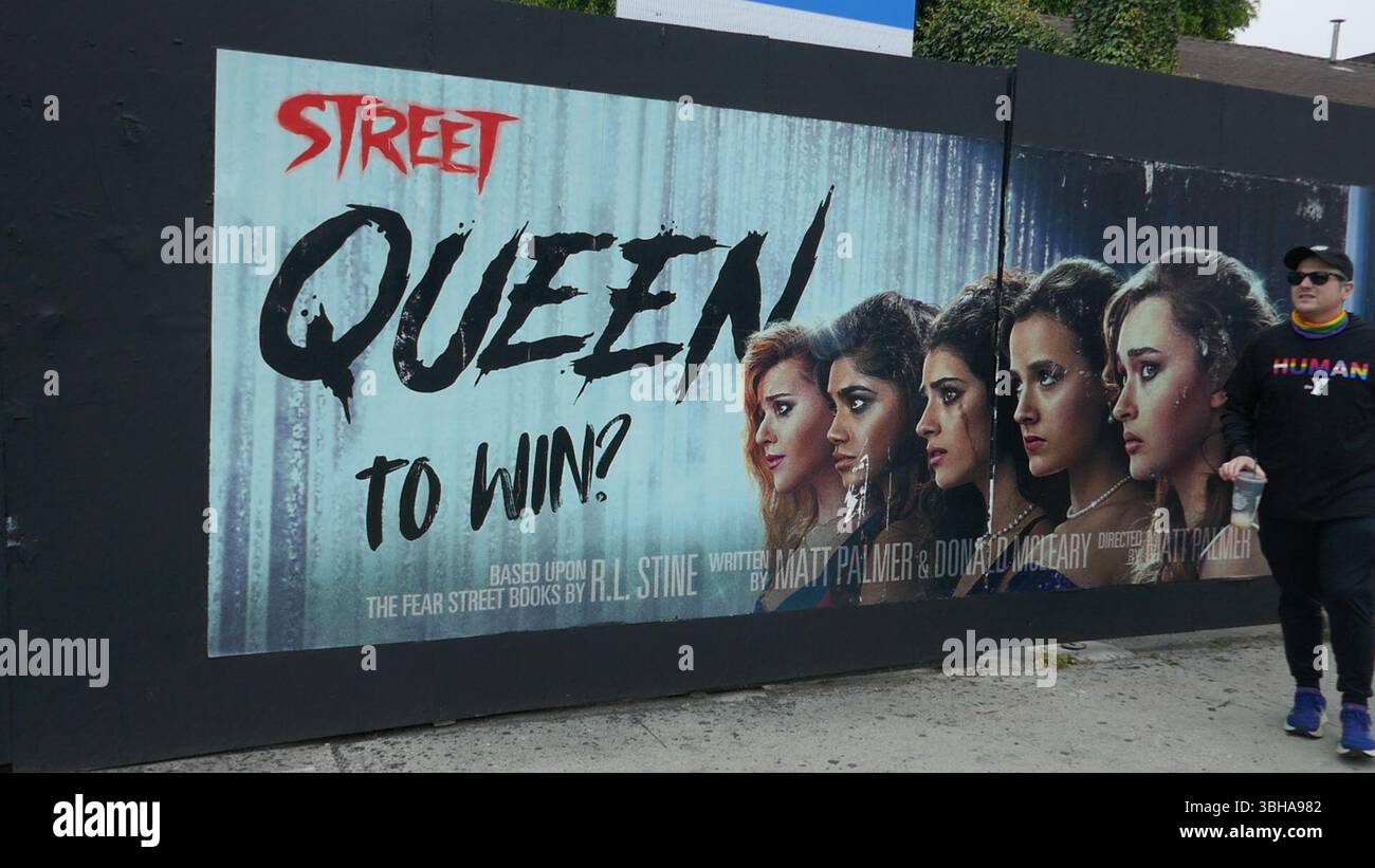 Los Angeles, California, USA 8th June 2025 Street Queen Billboard at LA ...
