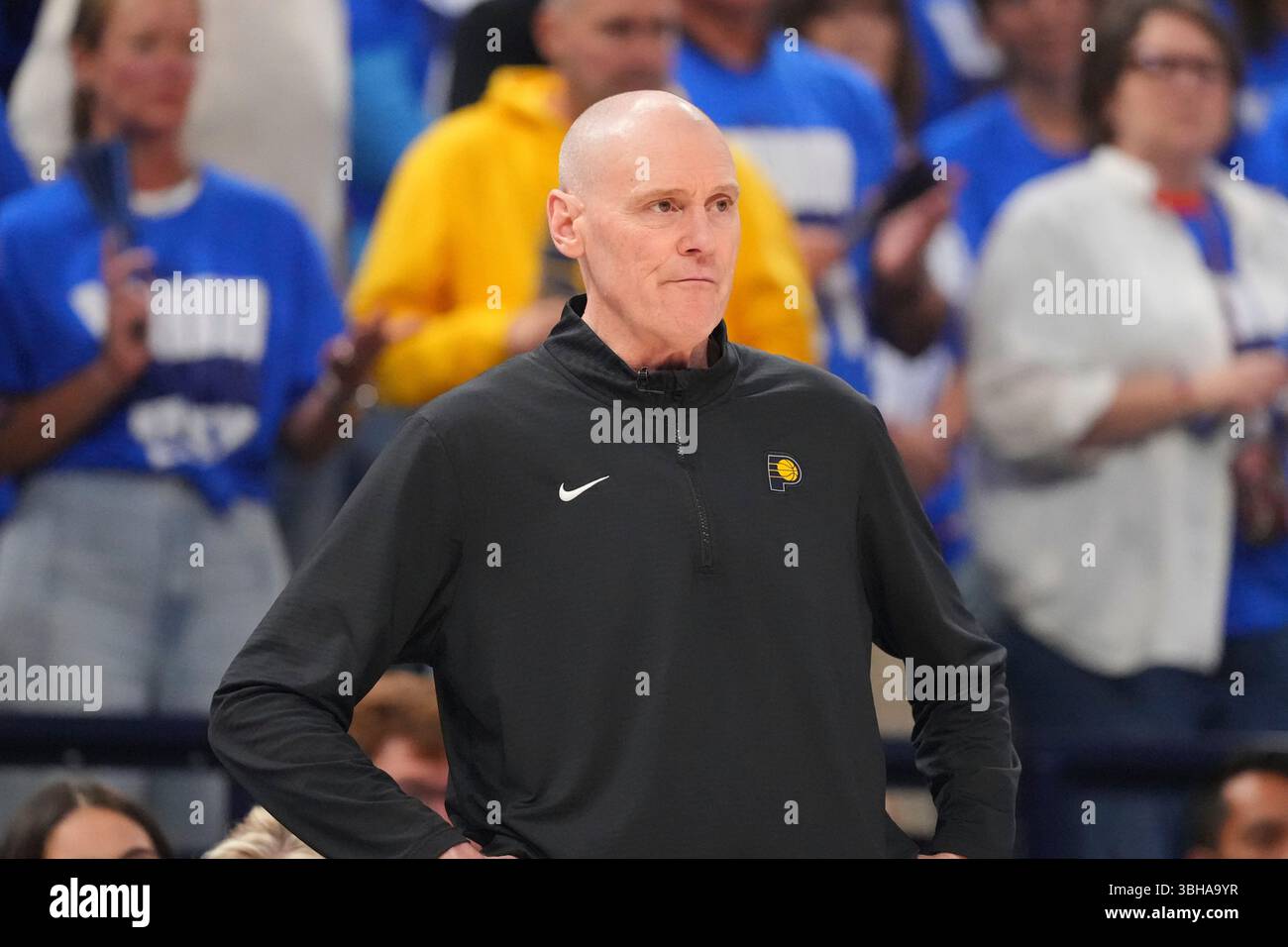 Indiana Pacers head coach Rick Carlisle stands on the sidelines during ...