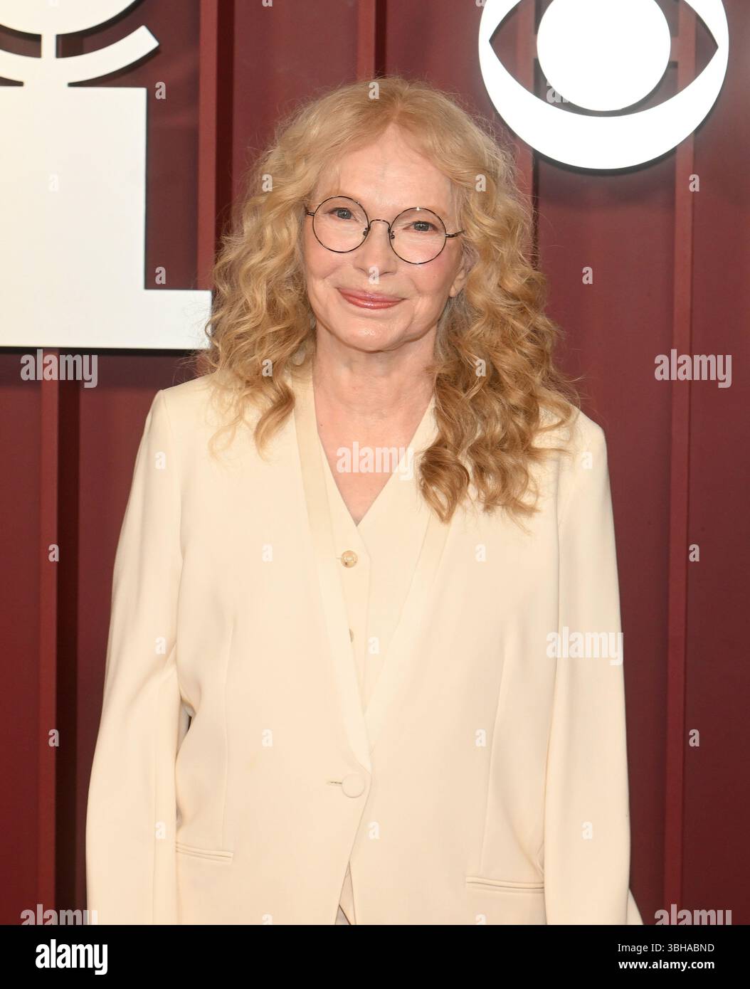 Mia Farrow attends The 78th Annual Tony Awards at Radio City Music Hall ...