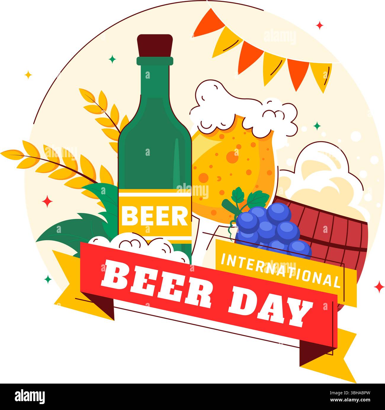 Alcohol free beers Stock Vector Images - Alamy