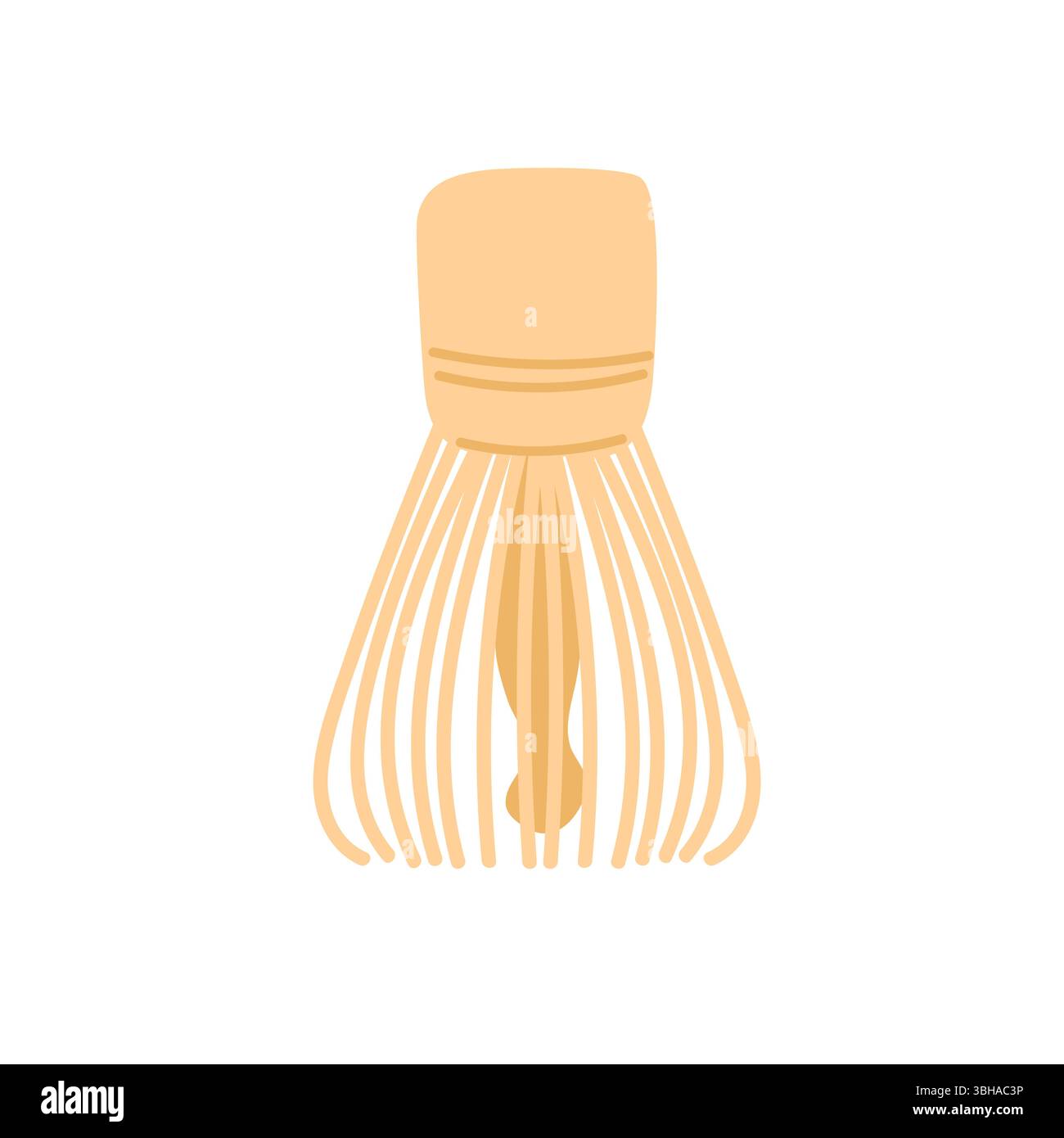 Handmade bamboo matcha whisk used for preparing green tea in ...