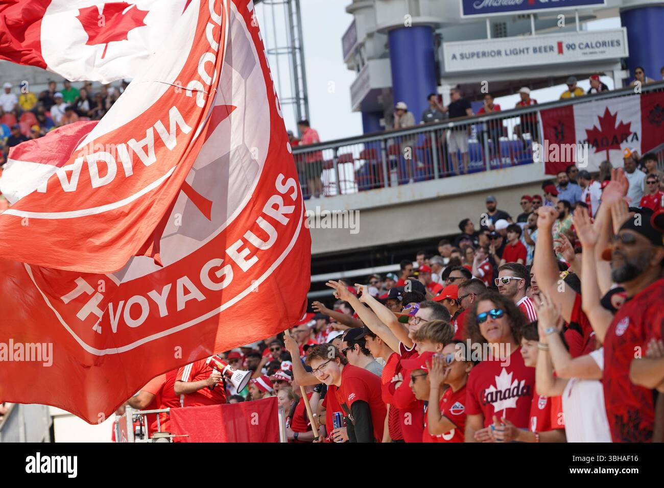 Canada fans during the International Friendly match between Canada and ...