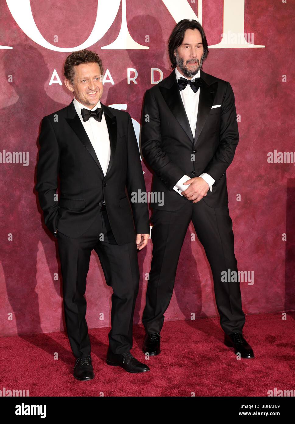 Alex Winter and Keanu Reeves attending the 78th Annual Tony Awards held at Radio City Music Hall ...