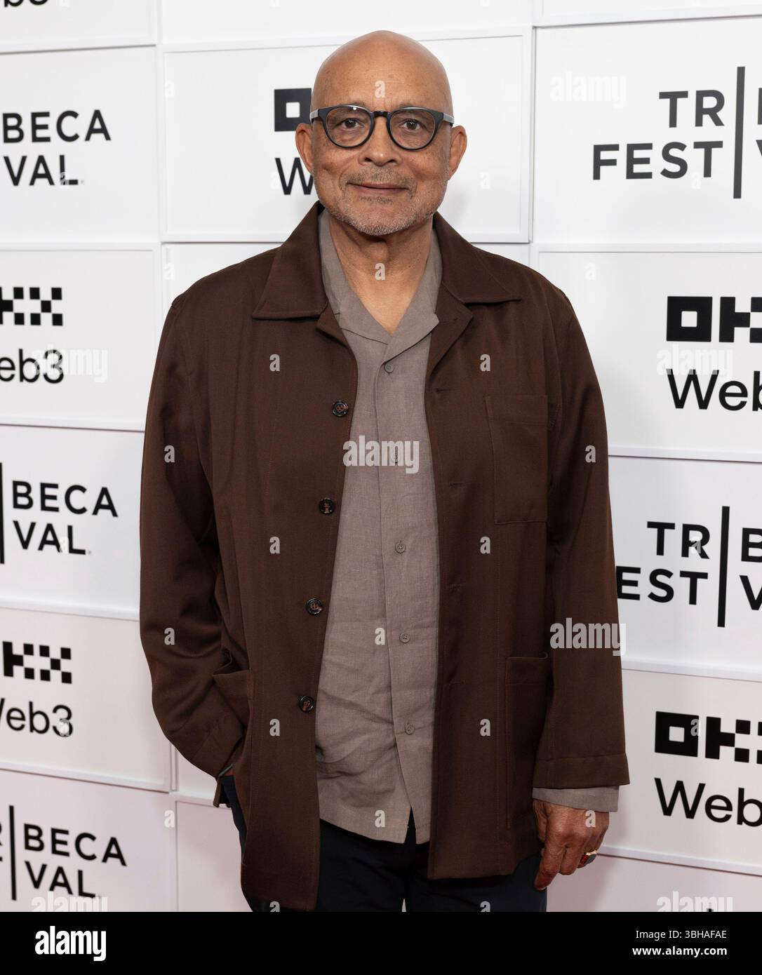 Paul Hall attends the "One Spoon of Chocolate" premiere at BMCC Tribeca ...