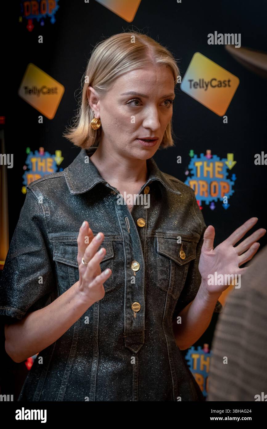 Pictured: Hayley Morris - Influencer / author, attends the TellyCast ...
