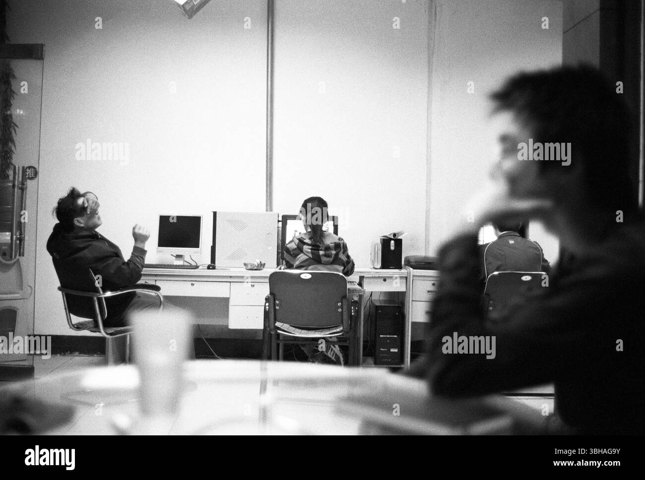 2000s it tech Black and White Stock Photos & Images - Alamy