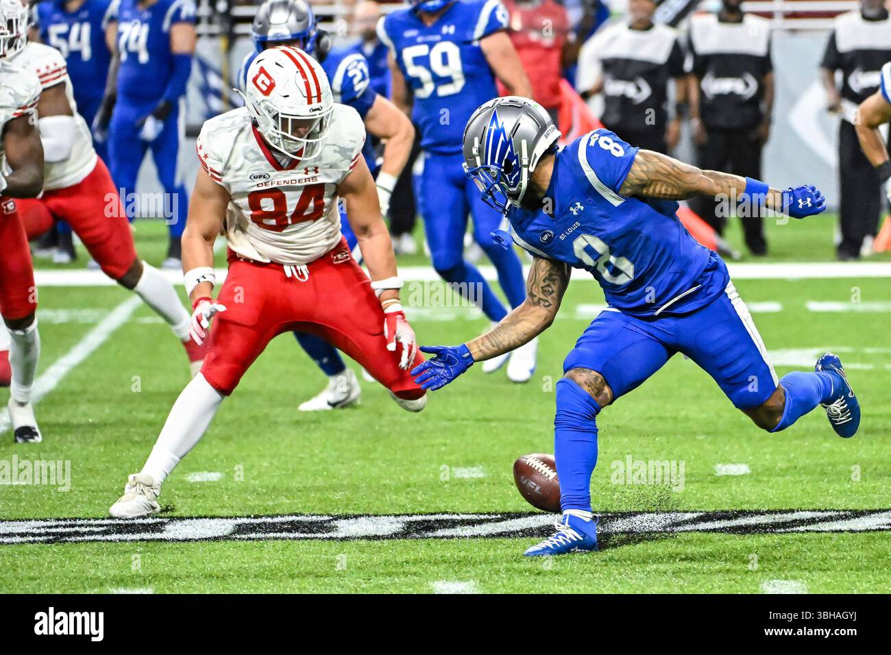 ST. LOUIS, MO - JUNE 08: St. Louis Battlehawks Wide Receiver Blake ...