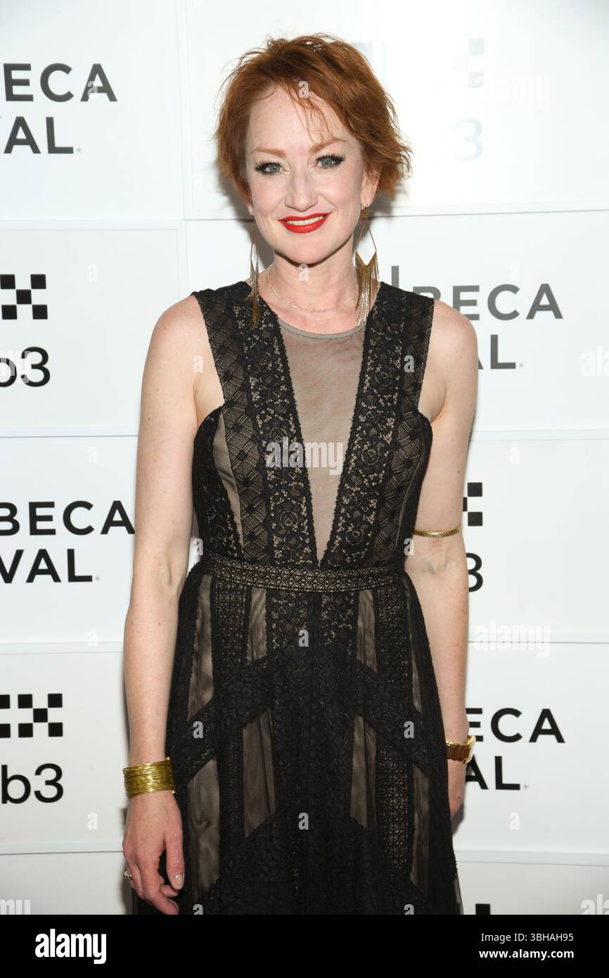 Deb Bowman attends the "One Spoon of Chocolate" premiere at Tribeca ...