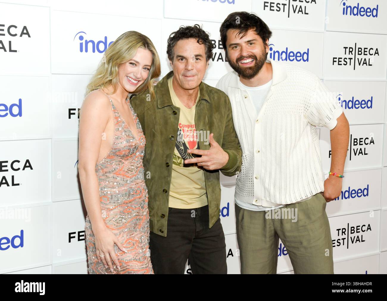 New York, USA. 08th June, 2025. Lili Reinhart, Mark Ruffalo, and Cooper ...